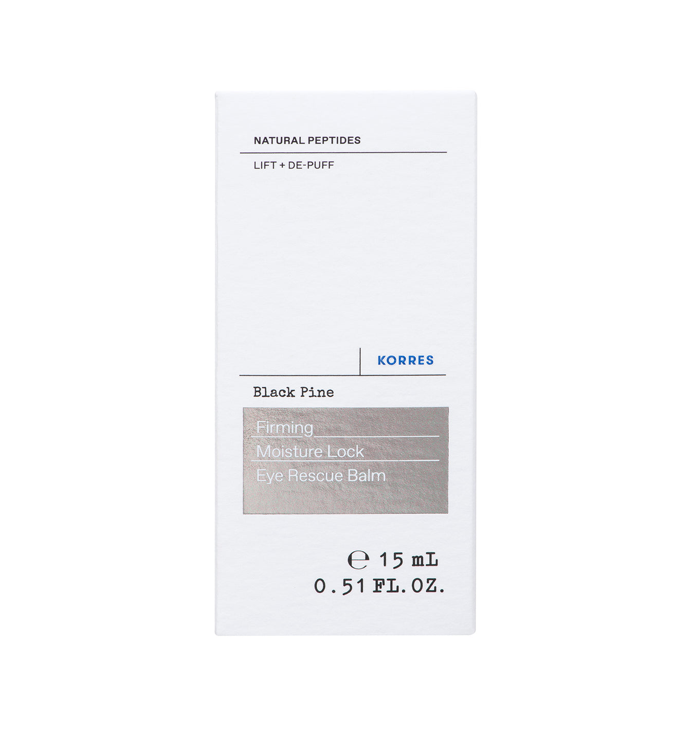 Black Pine Firming Moisture Lock Eye Rescue Balm | KORRES