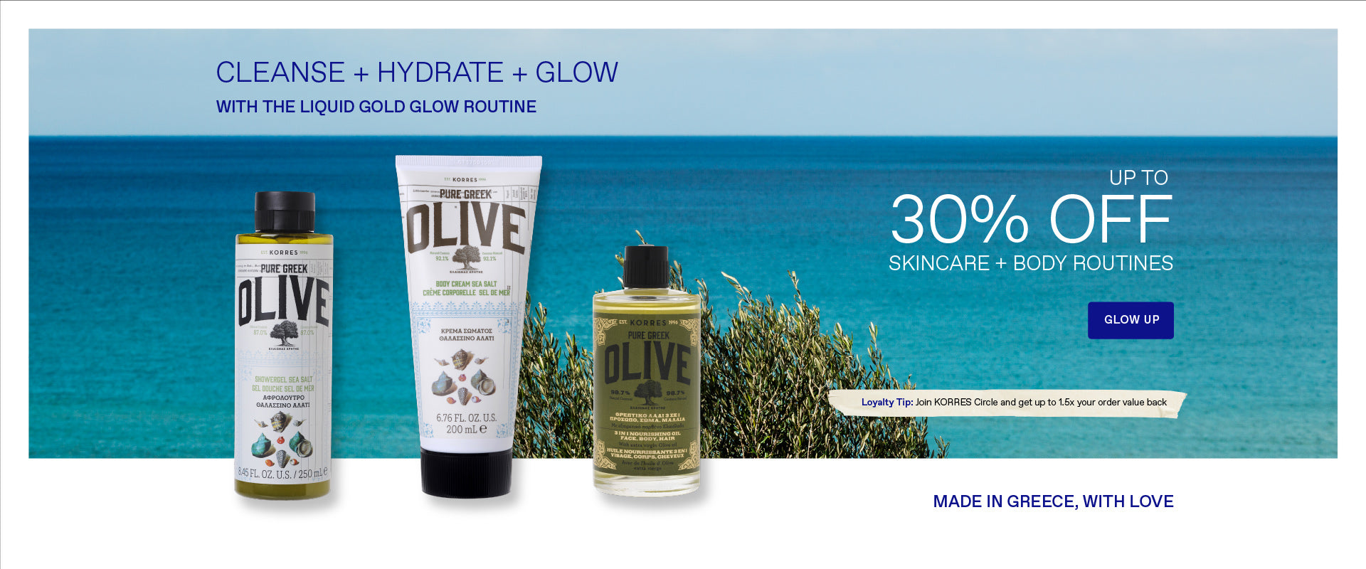 KORRES Greek Natural Beauty and Greek Skincare