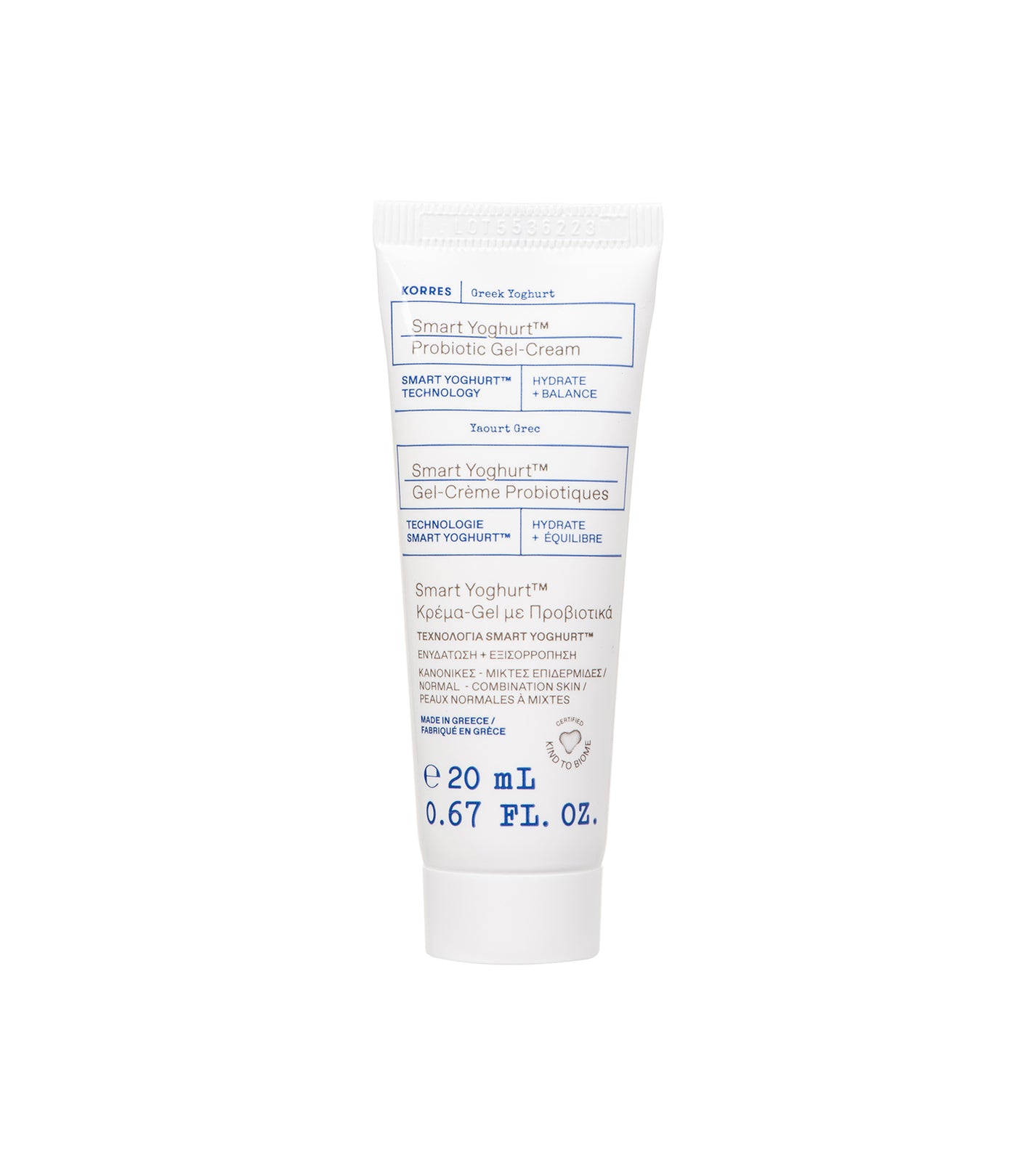 Mini Greek Yoghurt Probiotic Gel-Cream 20ML | KORRES