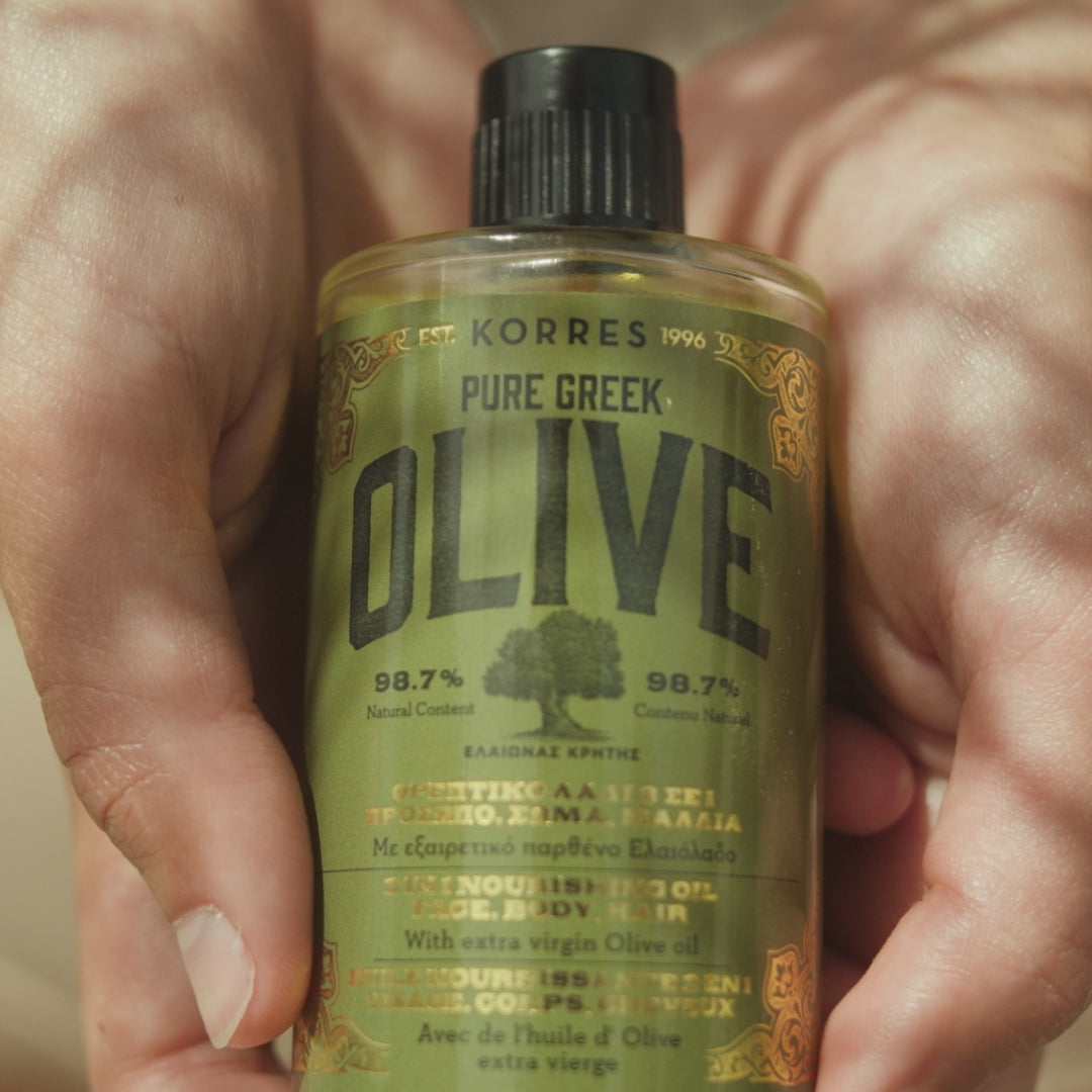 Pure Greek Olive 3-in-1 Nourishing Oil | KORRES